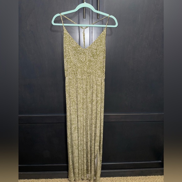 Gilli | Dresses | Gilli Green Spaghetti Strap Maxi Dress | Poshmark
